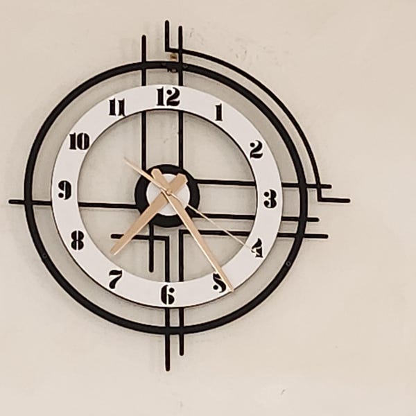 Large Wall Clock for Livingroom, Wall Clocks Unique, Modern Wall Clock, Wanduhr Gross ...