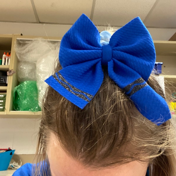 KC Chief Bows Kansas City Chiefs Clip or Nylon OR Custom NFL Team Bow ...