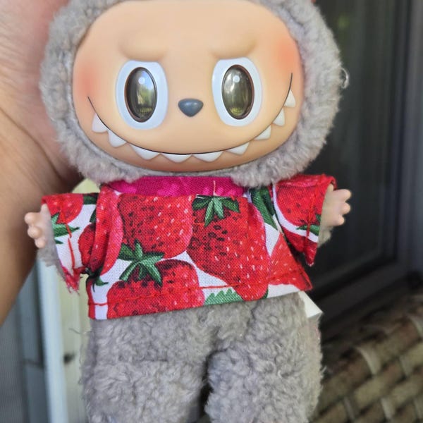 Halloween Ghost Costume Pattern for Labubu Plush Doll. PDF File - Etsy