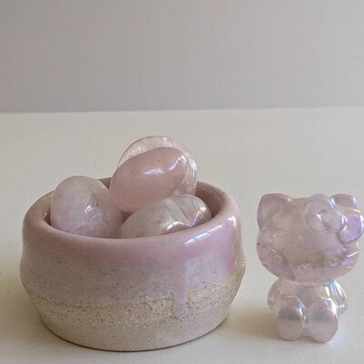 Aura Clear Quartz Crystal Cat, Clear Quartz Cat, Clear Crystal Cat ...