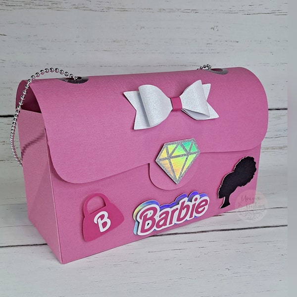 Quilted Handbag Bag Gift Box 3d Cut File for Paper Craft ( No Scoring ...