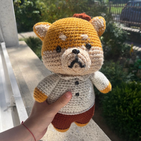 French/ English/ Spanish/ Vietnamese Amigurumi Crochet Pattern: Aki the ...