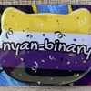 Nonbinary Nyan-binary Pride Button Cat Kitty Non Binary Gender - Etsy