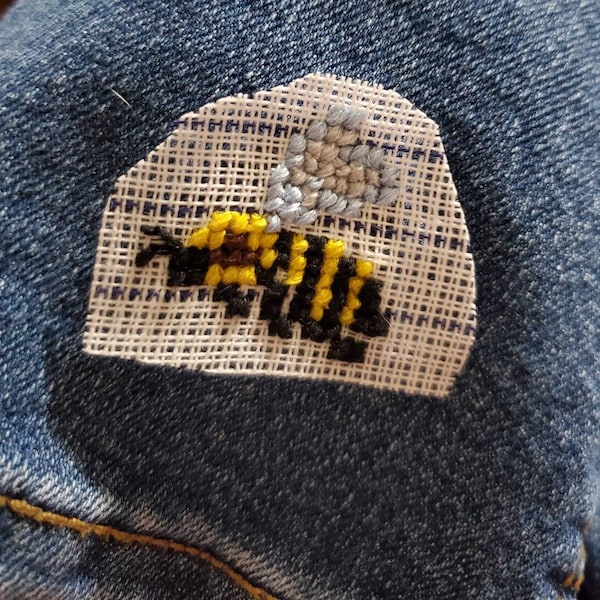 Mini Insect Cross Stitch Pattern PDF – Butterfly, Bee, Dragonfly & Bug ...