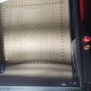 Basic Waste Grid 380x380 Mm Laser Machine. Ready Lightburn File. - Etsy