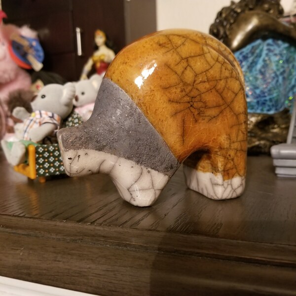 Ceramic Sculpture cat,sculpture Raku,cat Figurine, Pets,animal ...