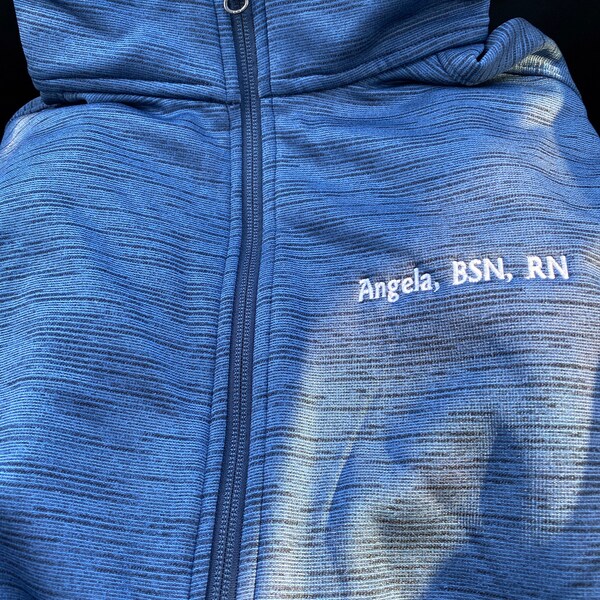 ICU Intensive Care Unit Jacket Nurse Jacket Embroidered Jacket ...