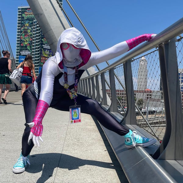 Gwen Stacy Spider Gwen Ghost Spider Costume Cosplay - Etsy