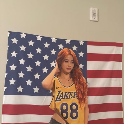 Riize Wonbin Flag Banner, Riize Wonbin American Flag Tapestry, Riize ...