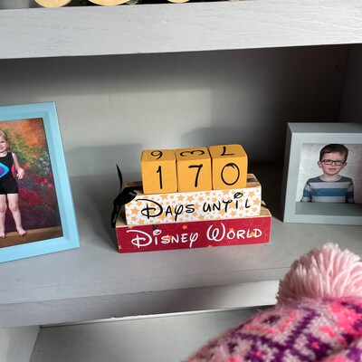 Disney Countdown, Disney World Countdown, Disneyland, Countdown Blocks ...