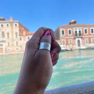 Puerto Rico Metalstamped Ring - Etsy