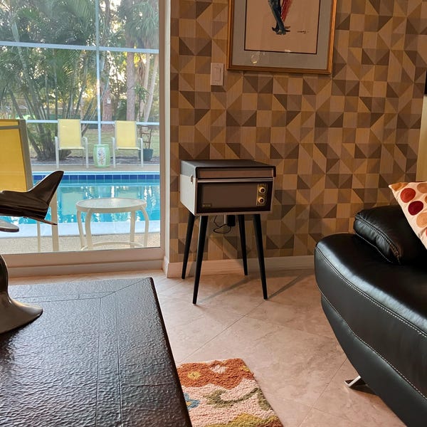 Vinyl Record Stand - an Elegant Display Shelf Made From Solid Wood - A ...