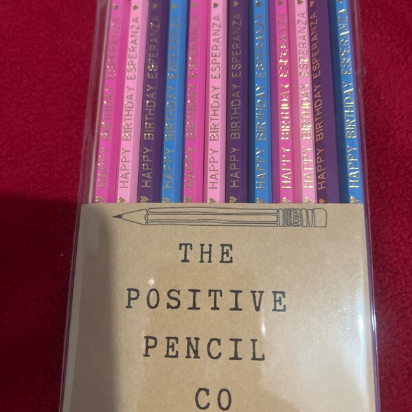 Personalized Pencils, 12 Pencil Set, Stocking Stuffer, Christmas Gift ...