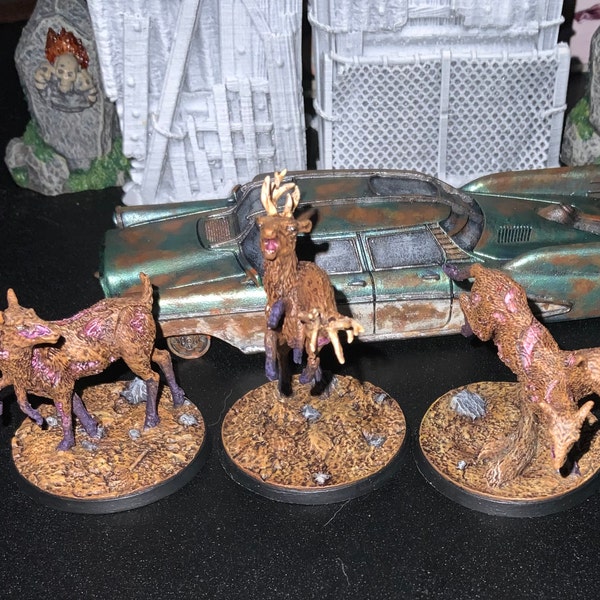 Hand Painted Crag Cat Miniature - Dnd, D&D, Pathfinder, TTRPG - Etsy