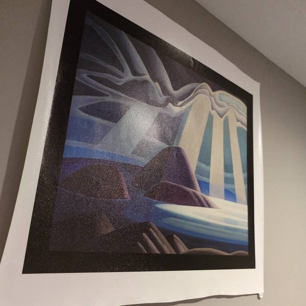 Luke Raffin "winter Rose" Limited Edition RARE Print Signed & Numbered ...