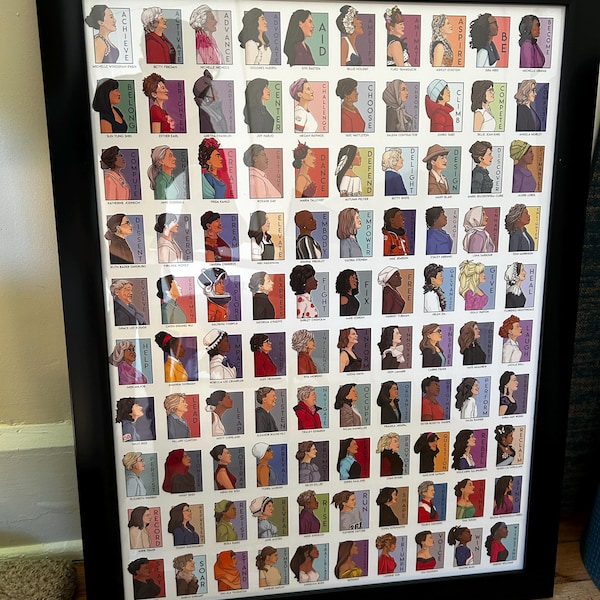 Feminist Poster She Series -ultimate Real Women Collection Collage - Etsy