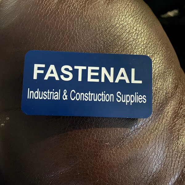 Custom Engraved Name Tag Badges - Personalized Identification With Pin ...