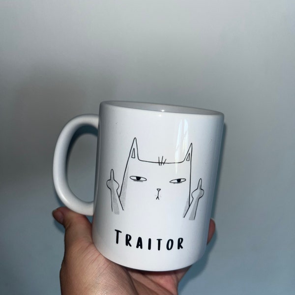 Good Luck Finding a Better Coworker Than Me, Traitor Funny Cat Middle ...