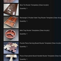 Small Finger Stitch Router Template clear Acrylic - Etsy