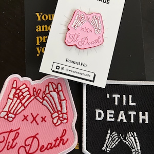 CUSTOM 'til Death Sticker Wedding Favors Takeaways for - Etsy