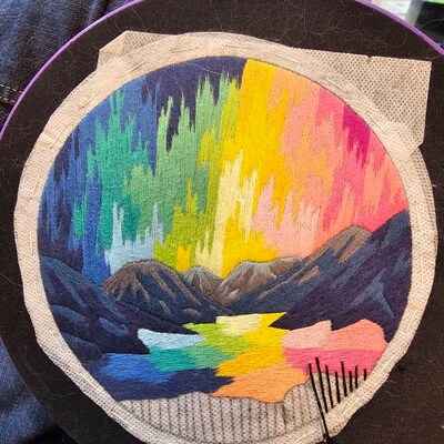 Miss Thread Woodlands Print, Woodlands Fusion Collection, Cotton Fabric ...