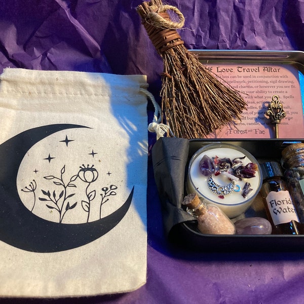 Self Love Travel Altar | Ritual Kit | Witchcraft Kit | Pocket Altar ...