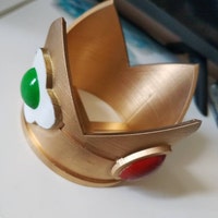 King Boo-inspired Crown 3D Printed - Etsy