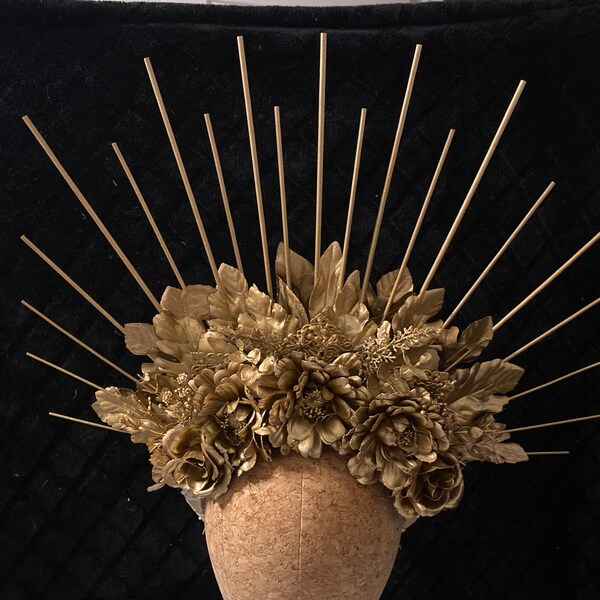 Halo Crown / Flower Crown / Greek Goddess / Fairy Crown / Fantasy ...