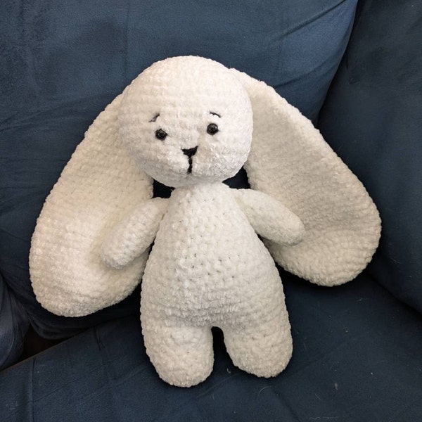 Crochet Pattern Bunny, Amigurumi Easter Plush Bunny Tutorial, Crochet ...