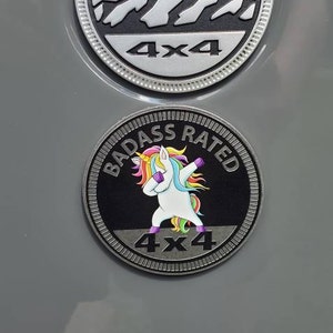 Badass Unique METAL 4x4 Badges Made for Any 4x4 Vehicle - Etsy