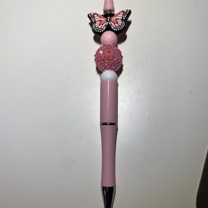Custom Made Beaded Pens Butterflies - Etsy