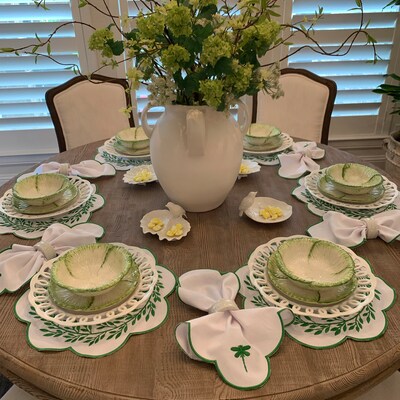 Susan Winget Spring Social Plate - Etsy