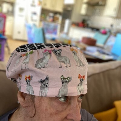 Sewing PATTERN Greys Anatomy-inspired Euro Style Surgical Scrub Cap Hat DIY Easy Sew Digital ...