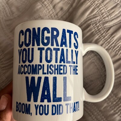 You Did It Mug Big Accomplishment Mug Cute Congrats Mug Goal Achieved ...