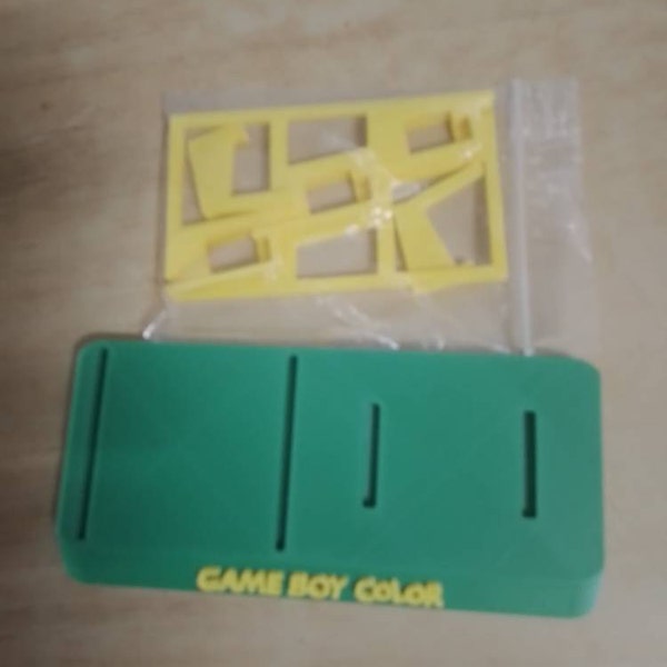 Gameboy Color 3 Game Display Stand | 3D Printed | Nintendo - Etsy