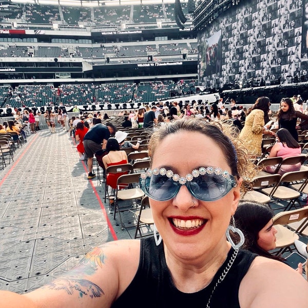 Light Blue Glittery Heart Earrings | Handmade Sparkly Resin Jewelry ...