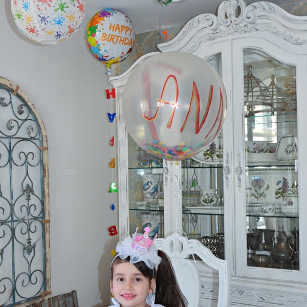 Paint Party Balloon Art Party Favors, Artist Party Decor, Painting ...