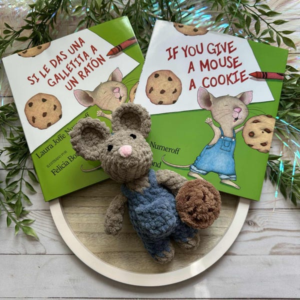 Crochet Mouse in Overalls Pattern Low Sew Plushie Pattern - Etsy
