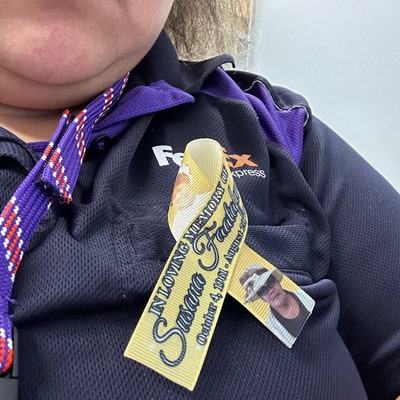 Memorial Ribbon, Personal Memorial Ribbons, Awareness Robbins, Custom ...