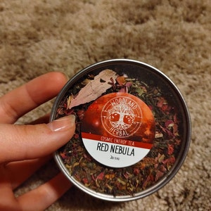 Red Nebula Tea Cosmic Energy Tea. Loose Leaf Tea Blend. Energy, Clarity ...