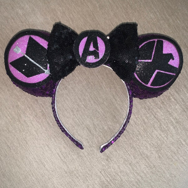 Hawkeye Inspired Mickey Mouse Ears - Etsy