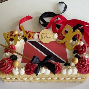 Sheet Cake Topper, Happy Birthday Sheet Topper, Personalised Custom ...