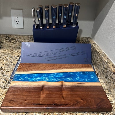 Custom Knife Block - Etsy
