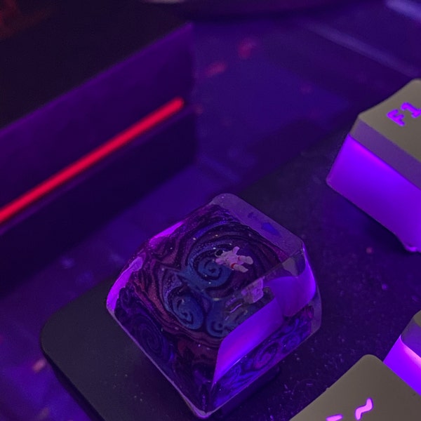 Astronaut Resin Artisan Keycap, Galaxy Spacebar Keycaps, Interstellar ...