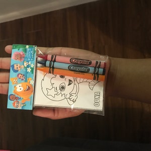 Choose Your Theme Party Favor Coloring Packets any Theme - Etsy