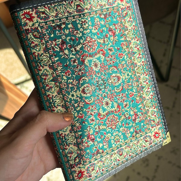 Handmade Fabric Journal|kilim Pattern Woven Notebook|handy Gift Writers ...