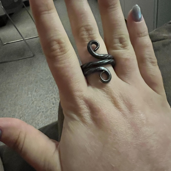 The Eternal Lily - Hand Forged Iron Lily - Etsy