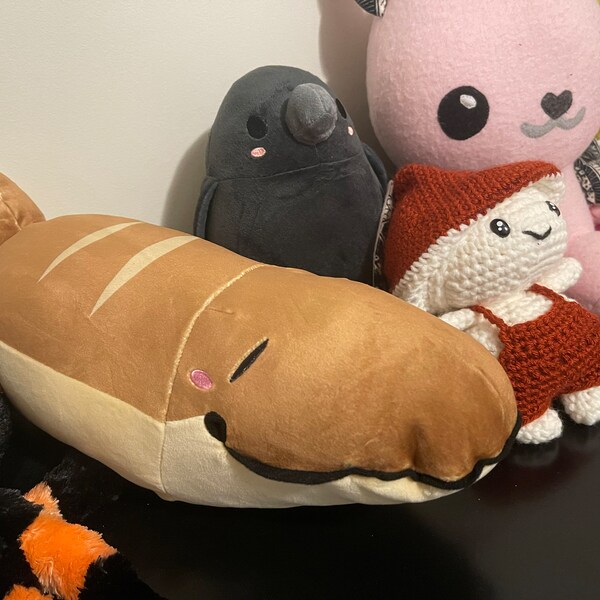 Croco Loaf Plushie - Ceno Bread Loaf - Squishmallow-soft Loafing ...