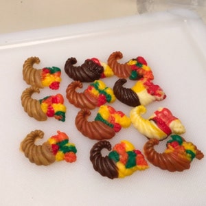 Cornucopia Mold, Silicone Molds, Leaf Mold, Pumpkin Mold, Butter Pat ...