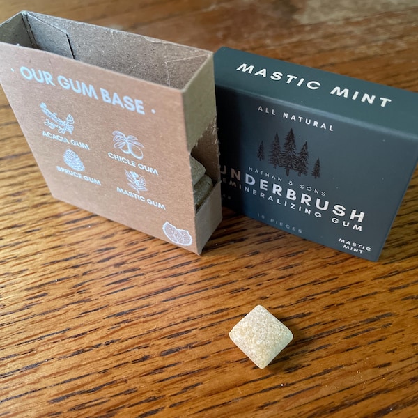OFFICIAL Nathan & Sons - Underbrush Gum - MASTIC MINT Remineralizing ...